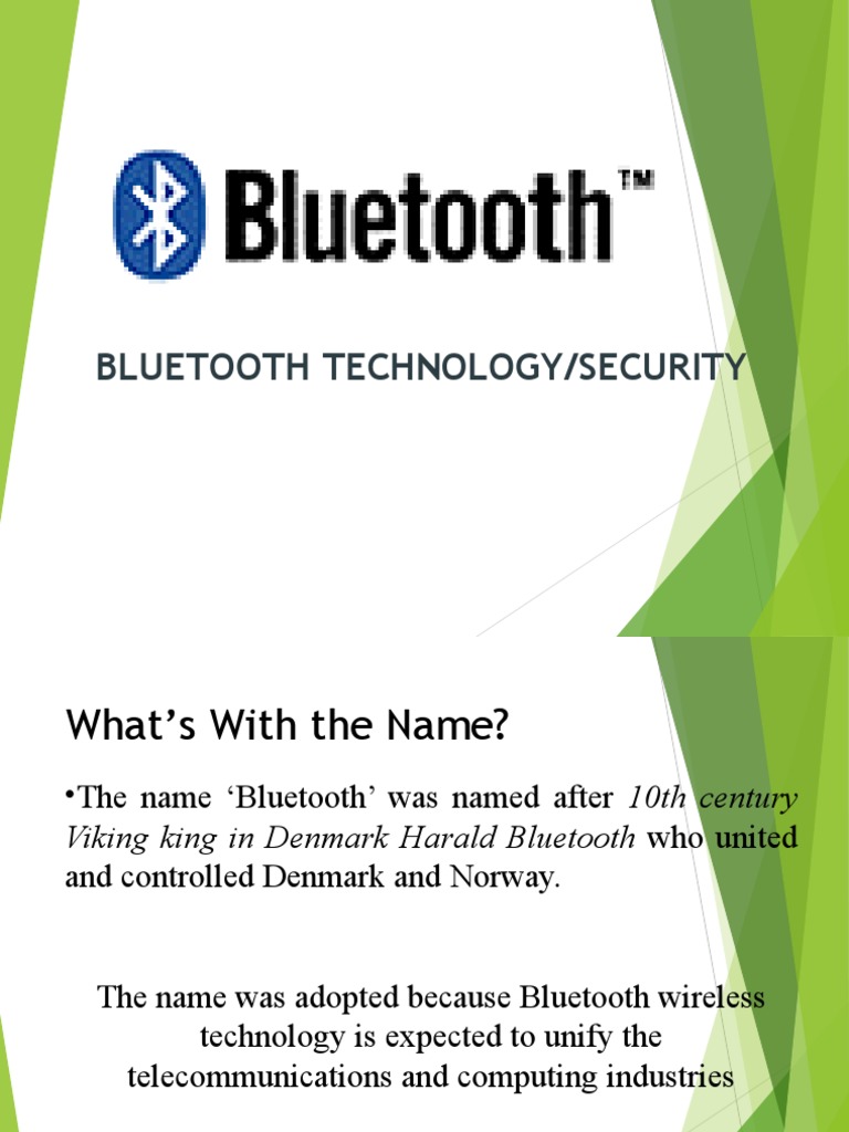 Bluetooth Security | PDF | Bluetooth | Computer Network