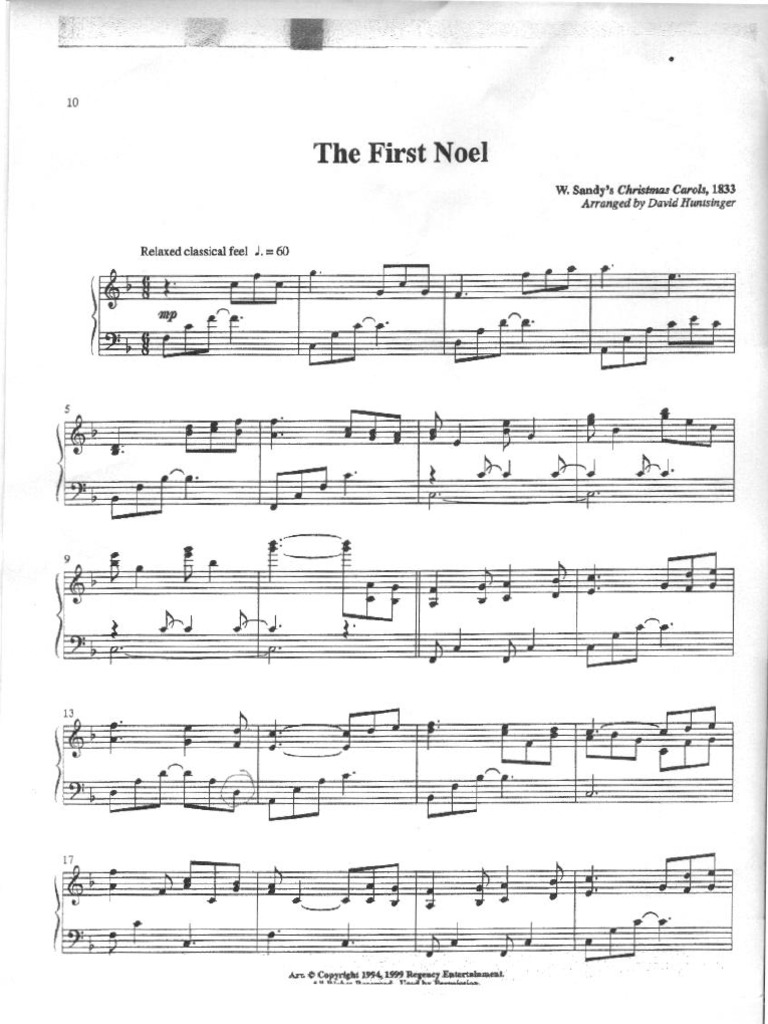 The First Noel | PDF
