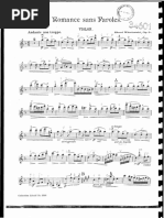 Thao Nguyen Xanh-Sad Romance Violin+Piano | PDF