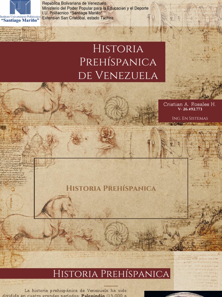 Historia Prehispanica de Venezuela | PDF | Era precolombina | Venezuela