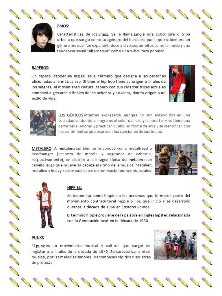 Emos | PDF | Hippie | Ropa