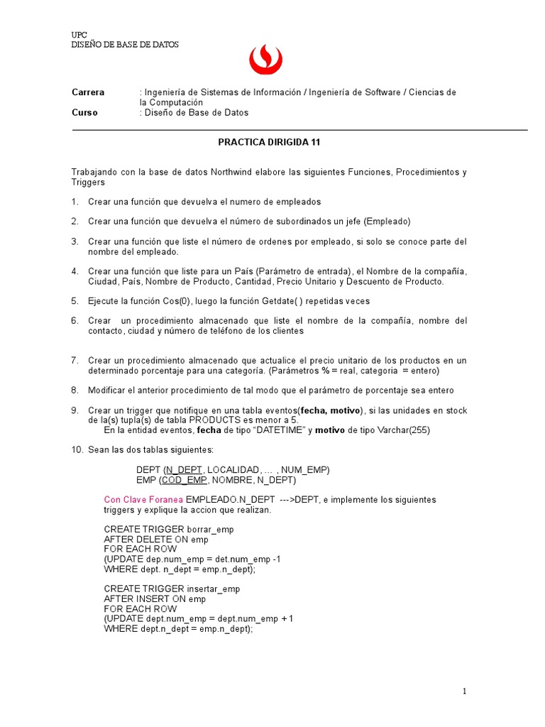 Funciones y Procedimientos en SQL | PDF