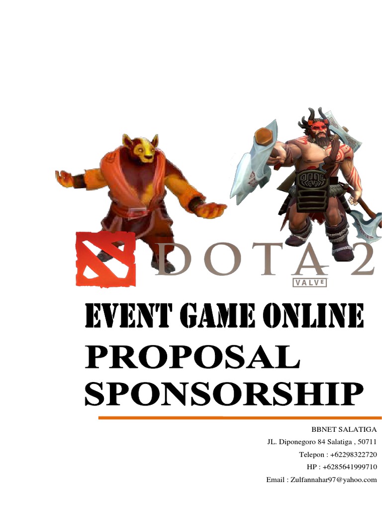 Dokumen - Tips - Proposal Pengajuan Sponsorship Event Game Online | PDF