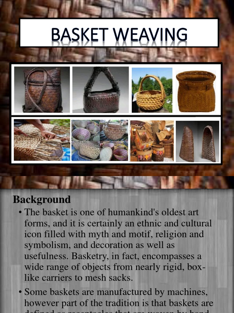 Basket Weaving | PDF | Basket Weaving | Weaving