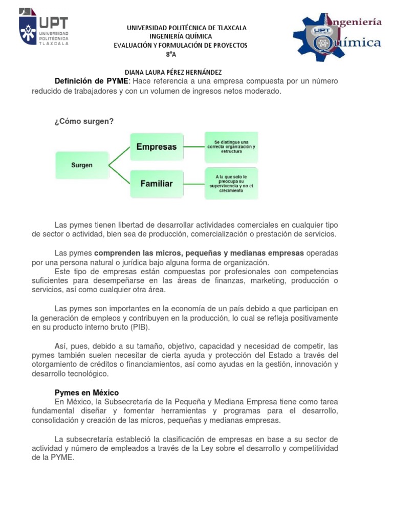 Definición de PYME | PDF | Pequeñas y medianas empresas | Economias