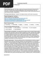 Technology Integration Lesson Plan Template-1 | PDF | Senses | Lesson Plan