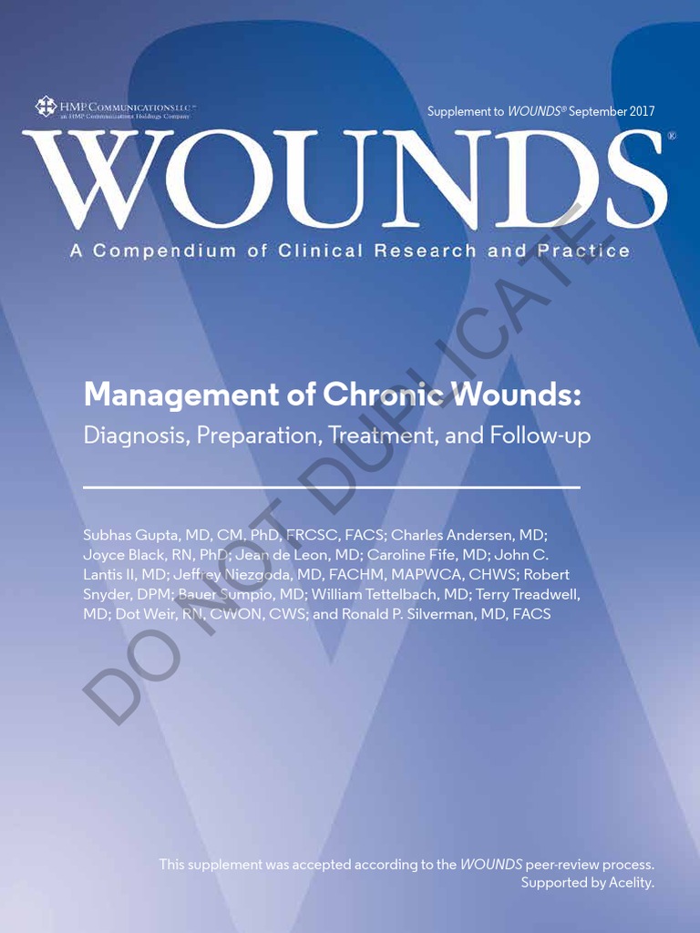 Management Of Chronic Wounds Pdf Wound Peripheral Neuropathy