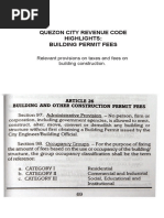 Building Permit Form Sample Quezon City | PDF | Specification ...