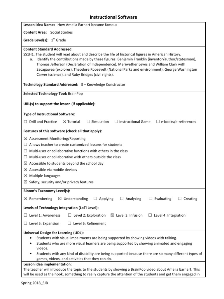 Instructional Software Lesson New | PDF | Software | Communication