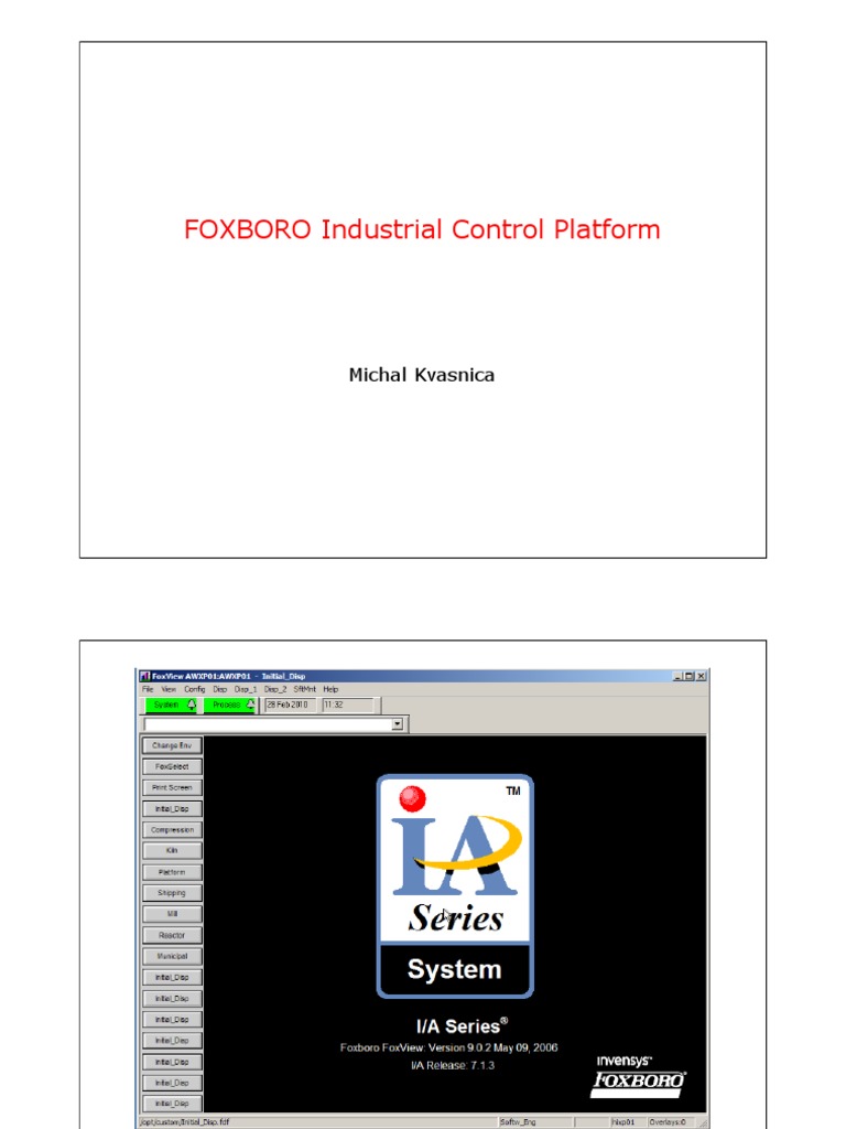 Foxboro Ia Manual | PDF | Control Theory | Filter (Signal Processing)