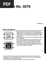 G-Shock Model 3357 Operation Guide | PDF | Daylight Saving Time | Time