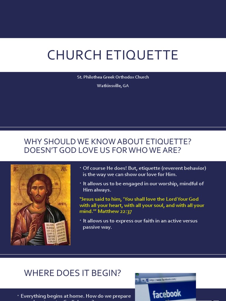 Church Etiquette: St. Philothea Greek Orthodox Church Watkinsville, GA ...