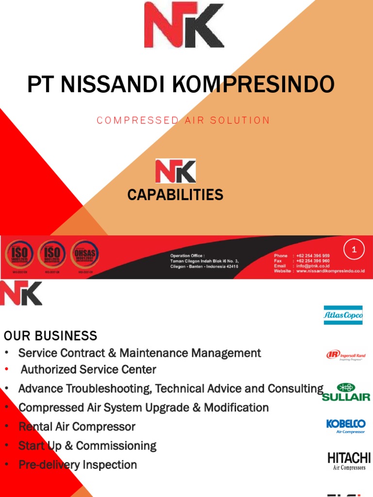 NK Capabilities | PDF | Chemical Equipment | Energy Technology