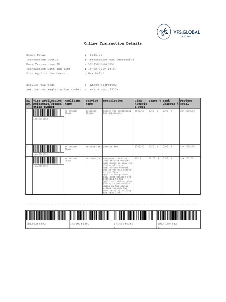 Visa Receipt | PDF | Visa Inc. | Payments