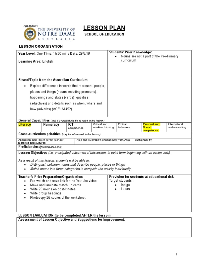 LP - Nouns | PDF | Noun | Teachers