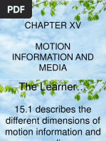 Motion Media and Information | PDF | Mass Media | Animation