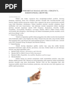 PENENTUAN PRIORITAS MASALAH Metode Carl | PDF