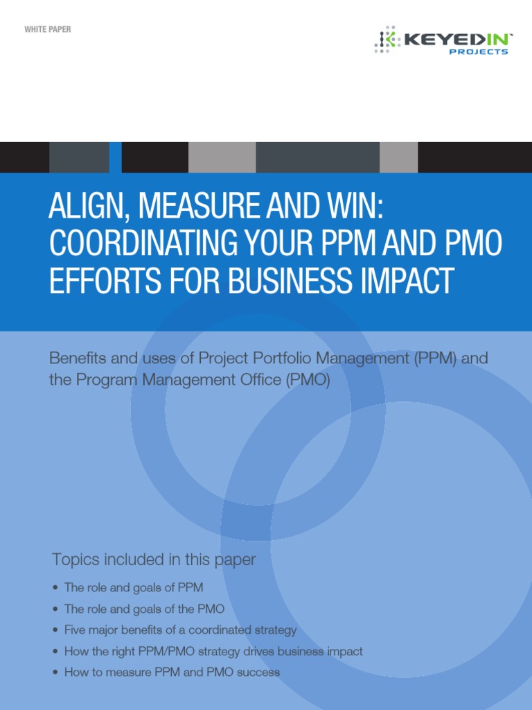 The Benefits and Uses of PPM and The PMO PDF | PDF | Performance ...