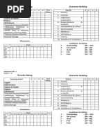 Deped Form 138-E Report Card Grades 4 To 6 Blank | PDF