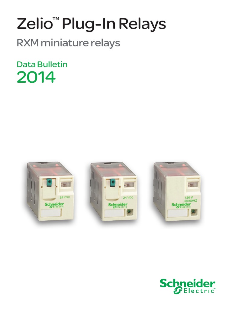Schneider Relay PDF | PDF | Electrical Connector | Relay