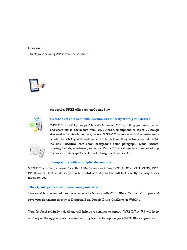 Dear User:: Create and Edit Beautiful Documents Directly From Your ...