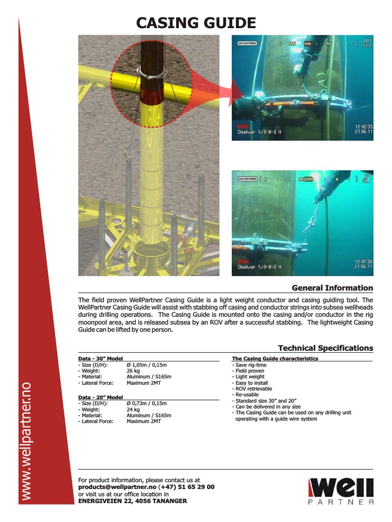 Casing Guide: General Information | PDF