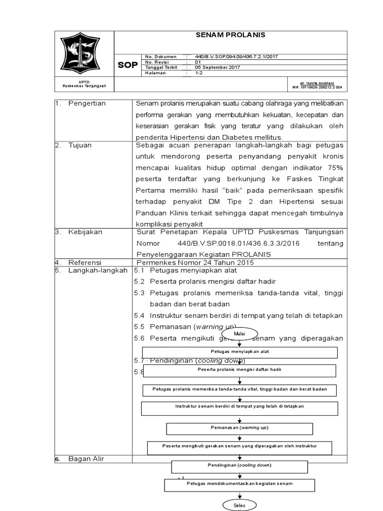 Sop Prolanis | PDF