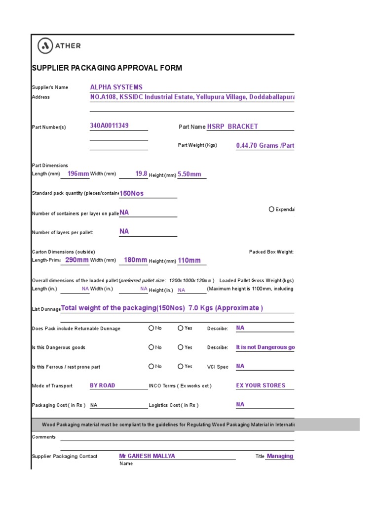 Standard For Process Flow Diagram | PDF | Pallet | Packaging And Labeling