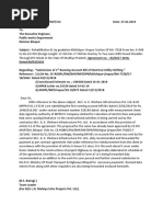 Letter To Consultants For Mobilization at Site | PDF