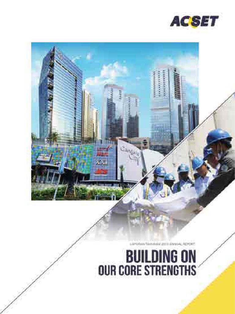 Acset Indonusa Annual Report 2013 ACST Laporan Tahunan Indonesia ...