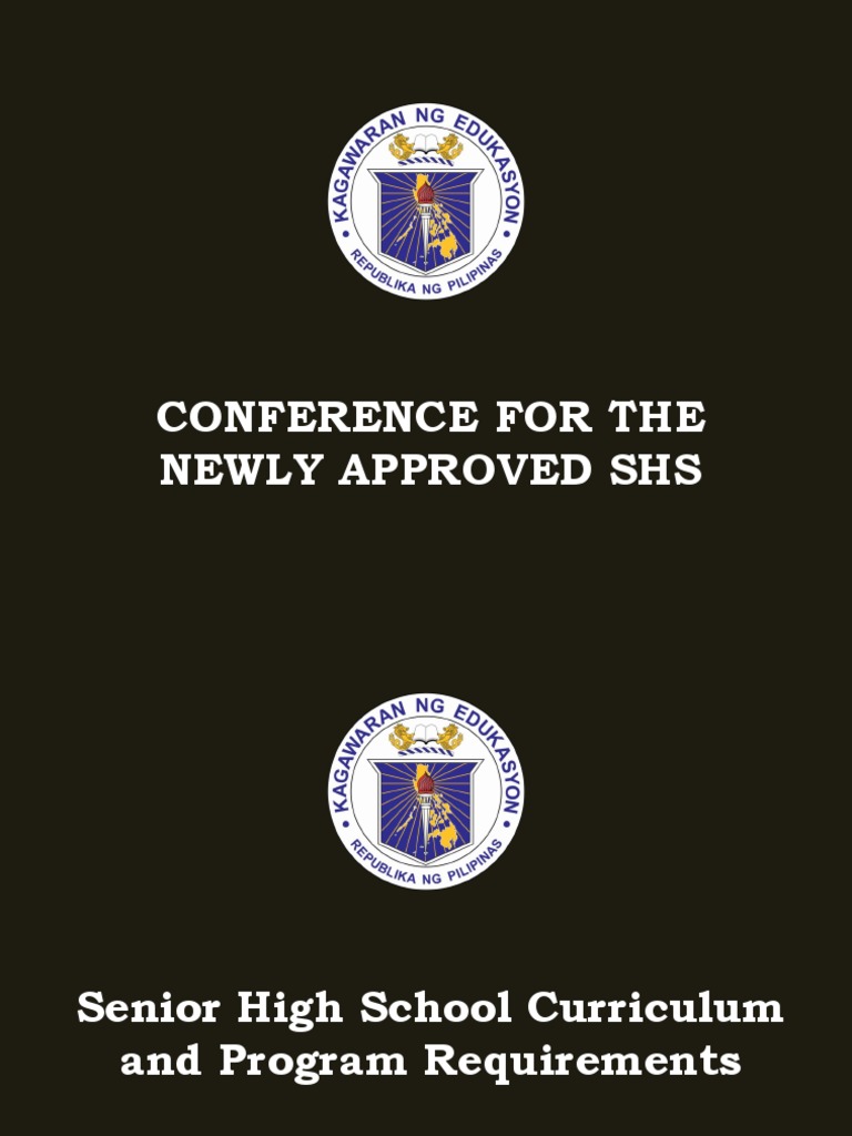 SHS Curriculum Overview and Electives | PDF | Science, Technology ...