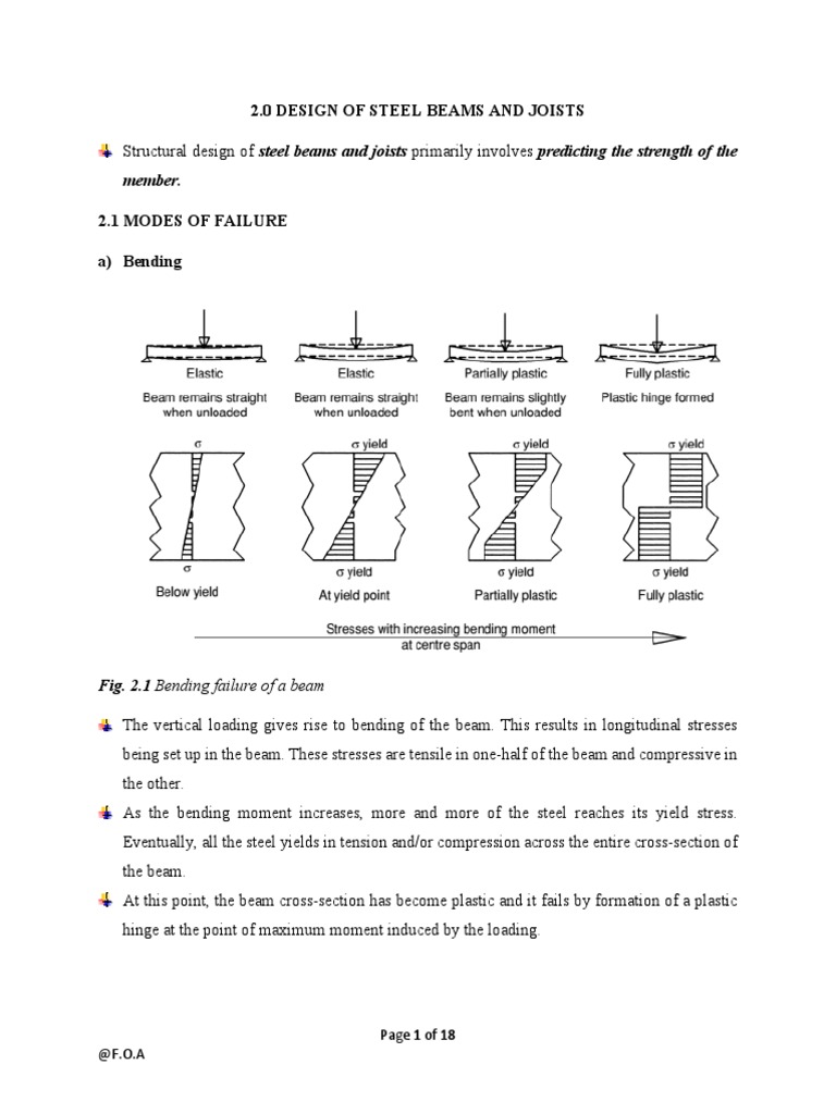 Design of Steel Beams and Joists BS 5950 | Download Free PDF | Buckling ...