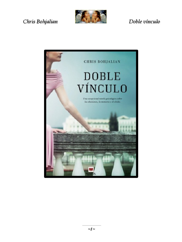 Bohjalian Chris - Doble Vinculo PDF | PDF | Nadando | Prisión