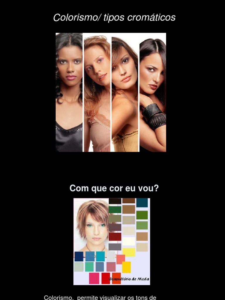 Aplicação Das Cores Na Imagem Pessoal | PDF | Cor | Pele