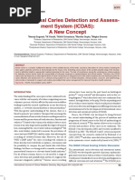 ICDAS | PDF | Tooth Enamel | Medical Specialties