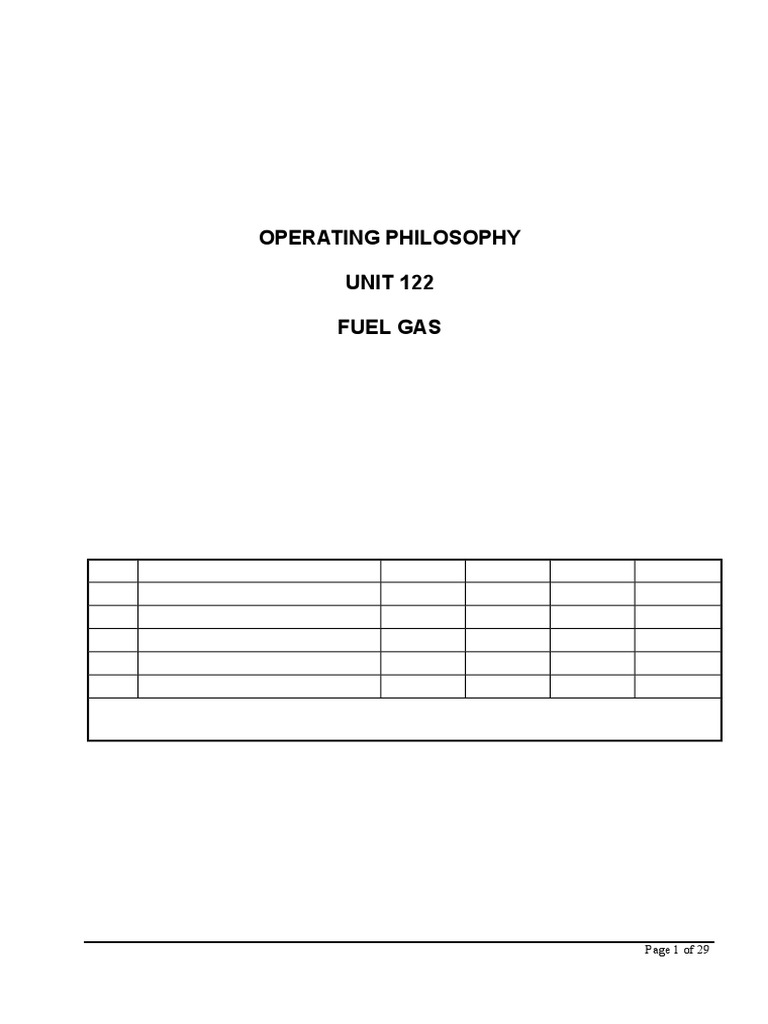 Fuel Gas | PDF | Valve | Fuels