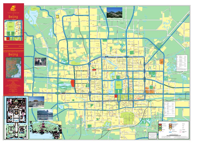 Beijing Tourist Map