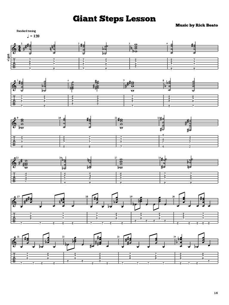 Full Diagonal Pentatonic Ebook | PDF | Sports
