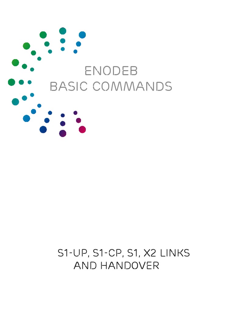 Enodeb Basic Commands | PDF | Telecommunications | Computing
