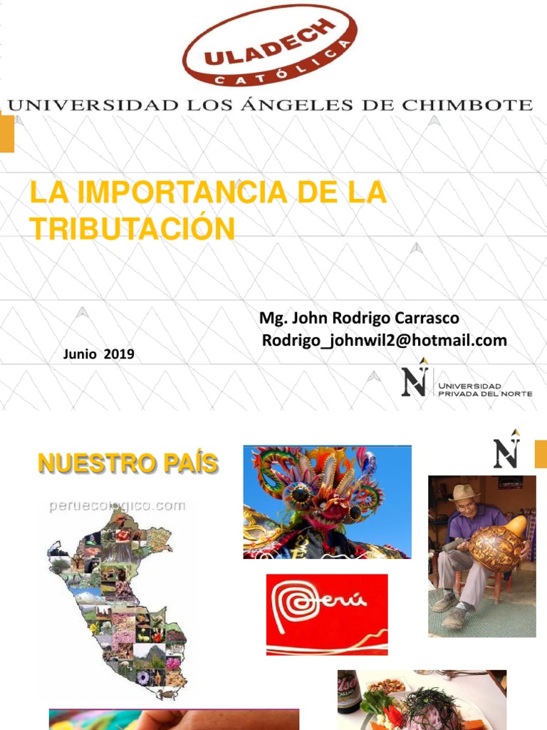 La Importancia de La Tributación | PDF | Presupuesto | Perú