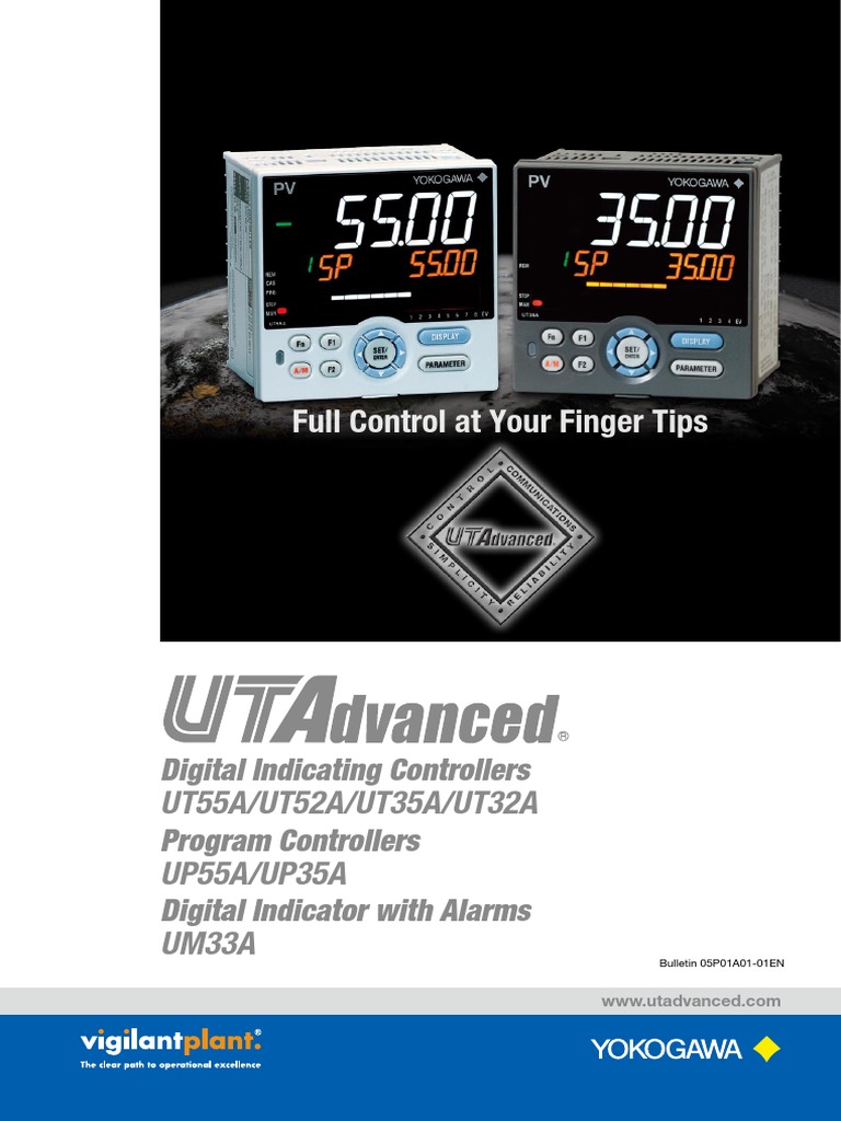 Full Control at Your Finger Tips: UT55A/UT52A/UT35A/UT32A UP55A/UP35A UM33A | PDF | Control ...