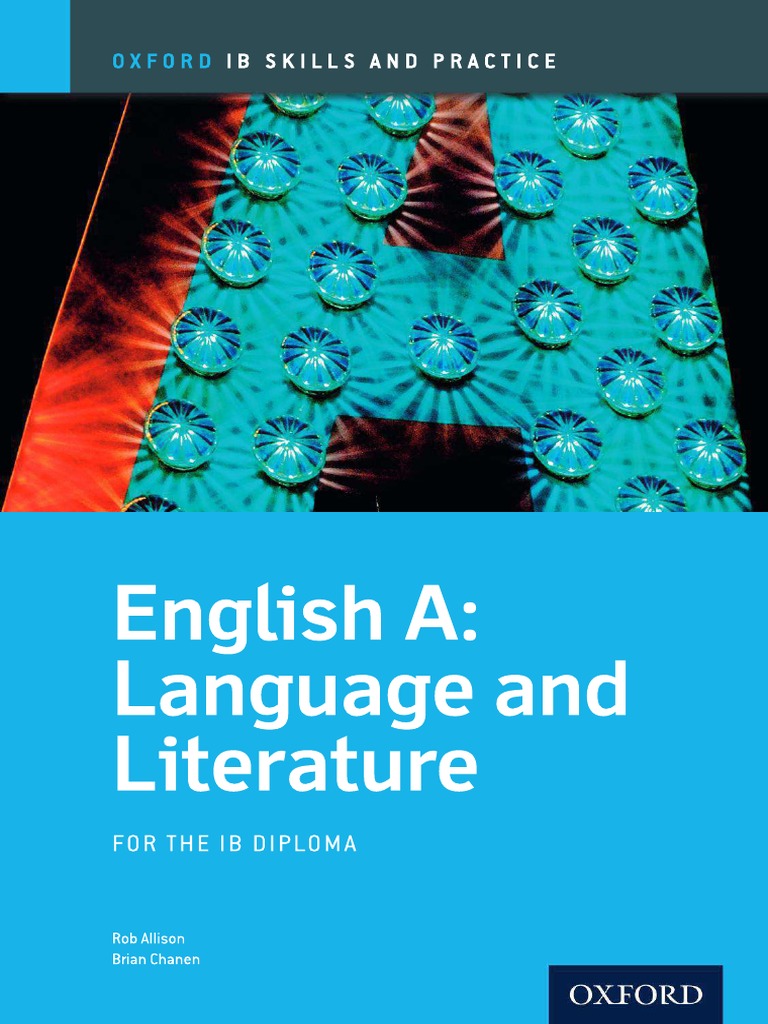 English A Language and Literature IB PDF | PDF