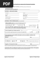 Leave Form Z1 (A) 2021 | PDF | Sick Leave | Parental Leave