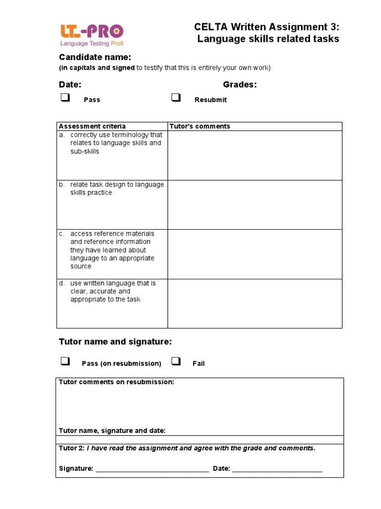 CELTA Assignment 3 Dementeva | PDF | Cognition | Communication