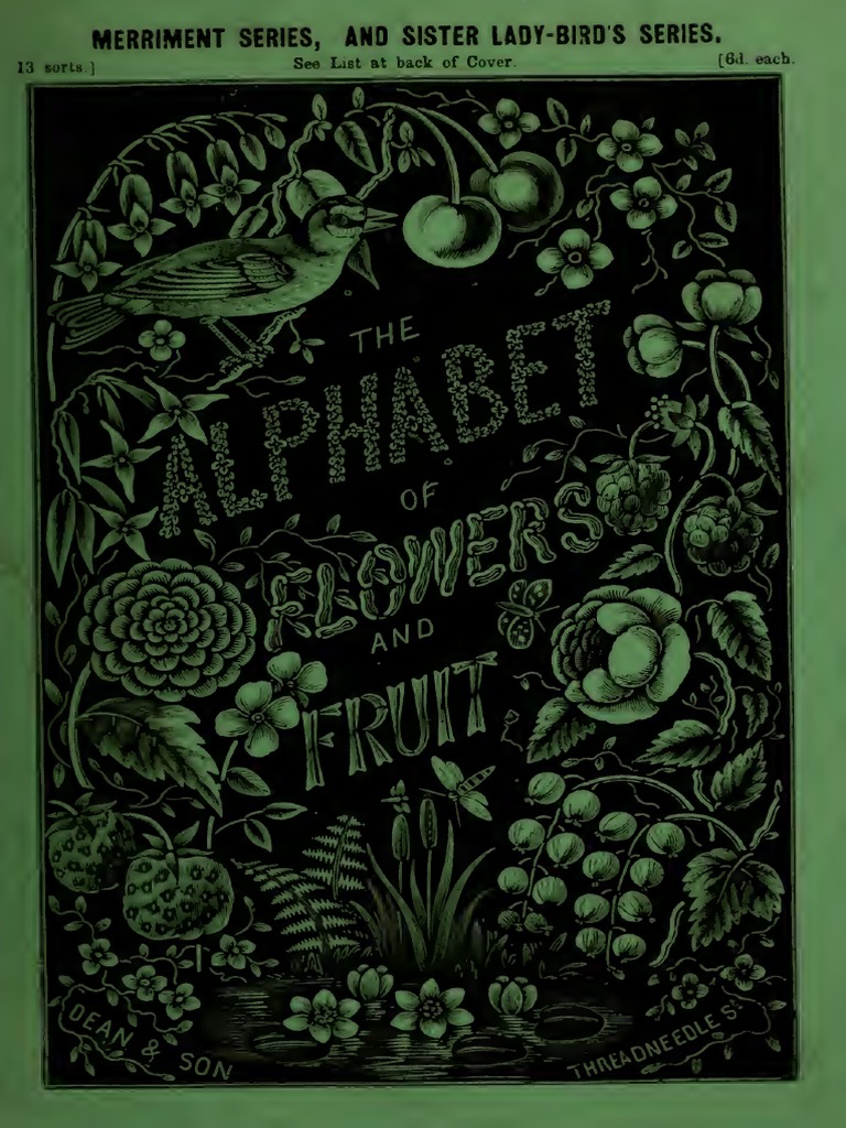 The Alphabet of Flower and Fruit | PDF | Horticulture And Gardening ...