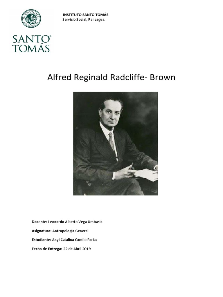 Alfred Radcliffe | PDF | Science | Teorías filosóficas