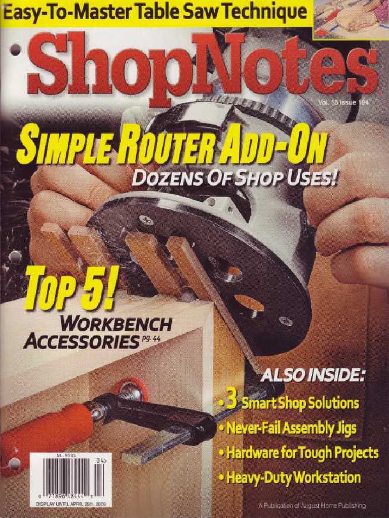 ShopNotes #104 | PDF