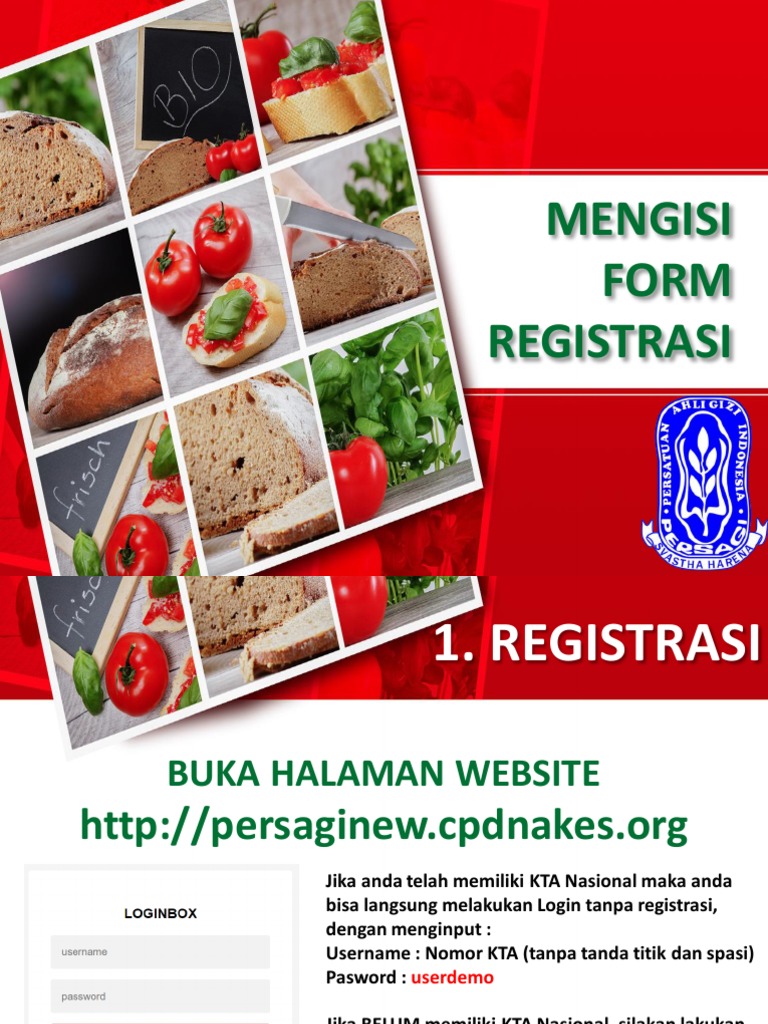 Registrasi Kta Persagi | PDF | Karier & Perkembangan | Pengelolaan ...