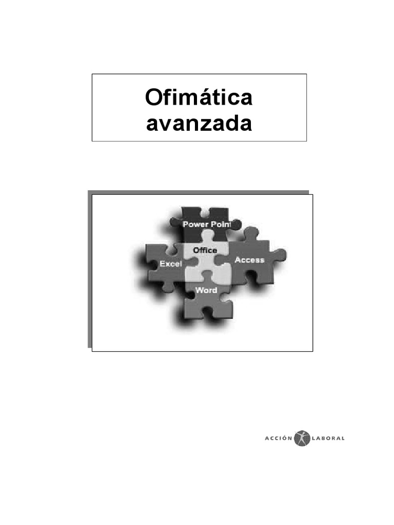 Ofimática Avanzada | PDF | Hoja de cálculo | Ventana (informática)