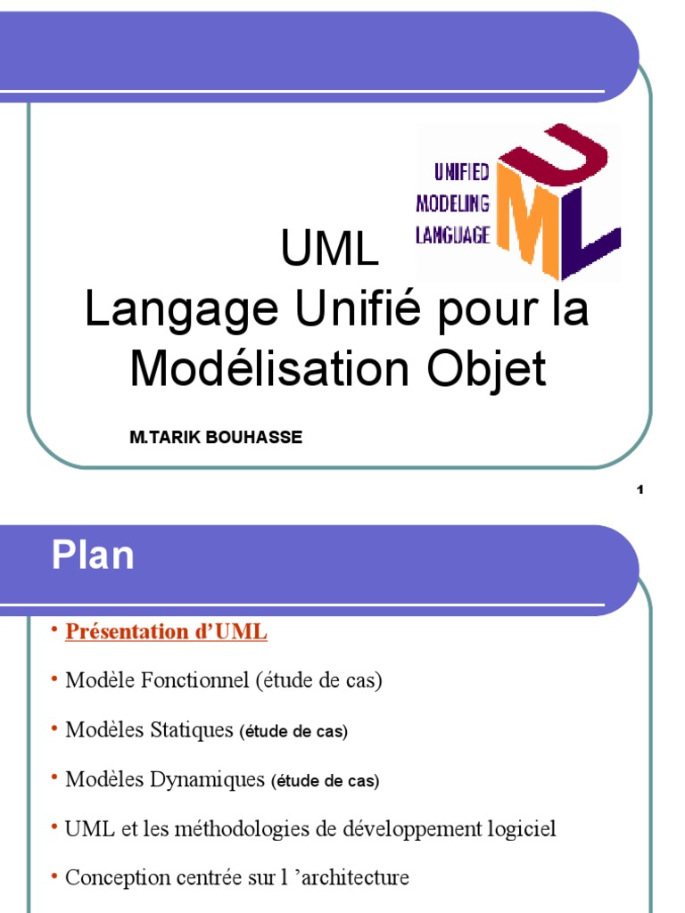 Cours UML | PDF | Classe (informatique) | Langage de Modélisation Unifié